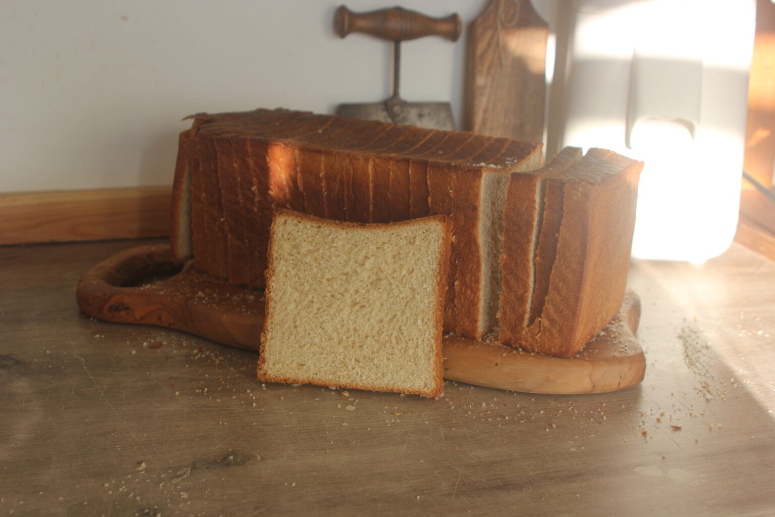 Sandwich Bread – Pullman Loaf Recipe (Pain de mie) – Ray's Homestead
